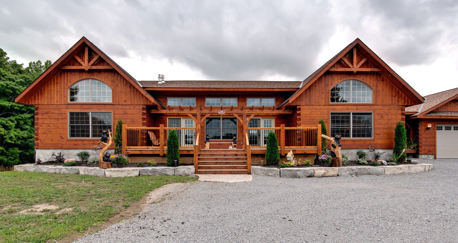 A Dream House Come True: The Homestead - 1867 Confederation Log and ...