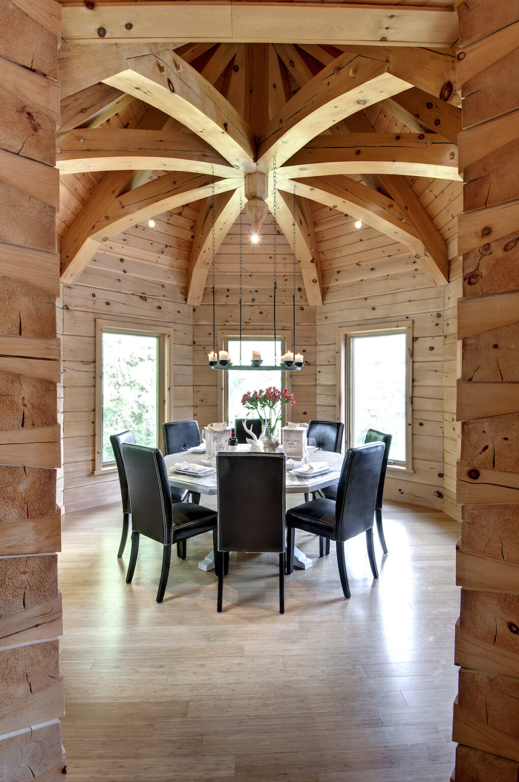 Log Home Ceiling Ideas & Options for Your Dream Home - 1867 ...