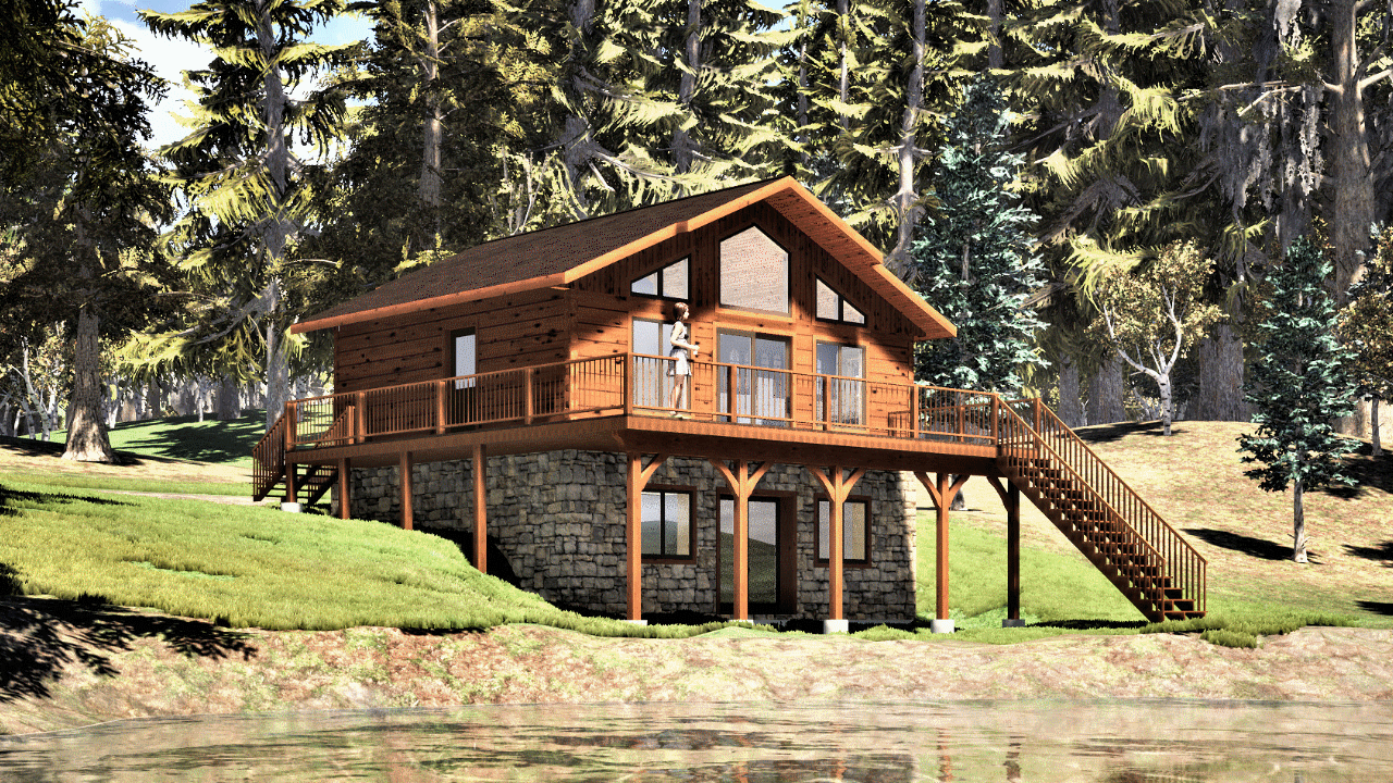 Dawn - 1867 Confederation Log and Timber Frame