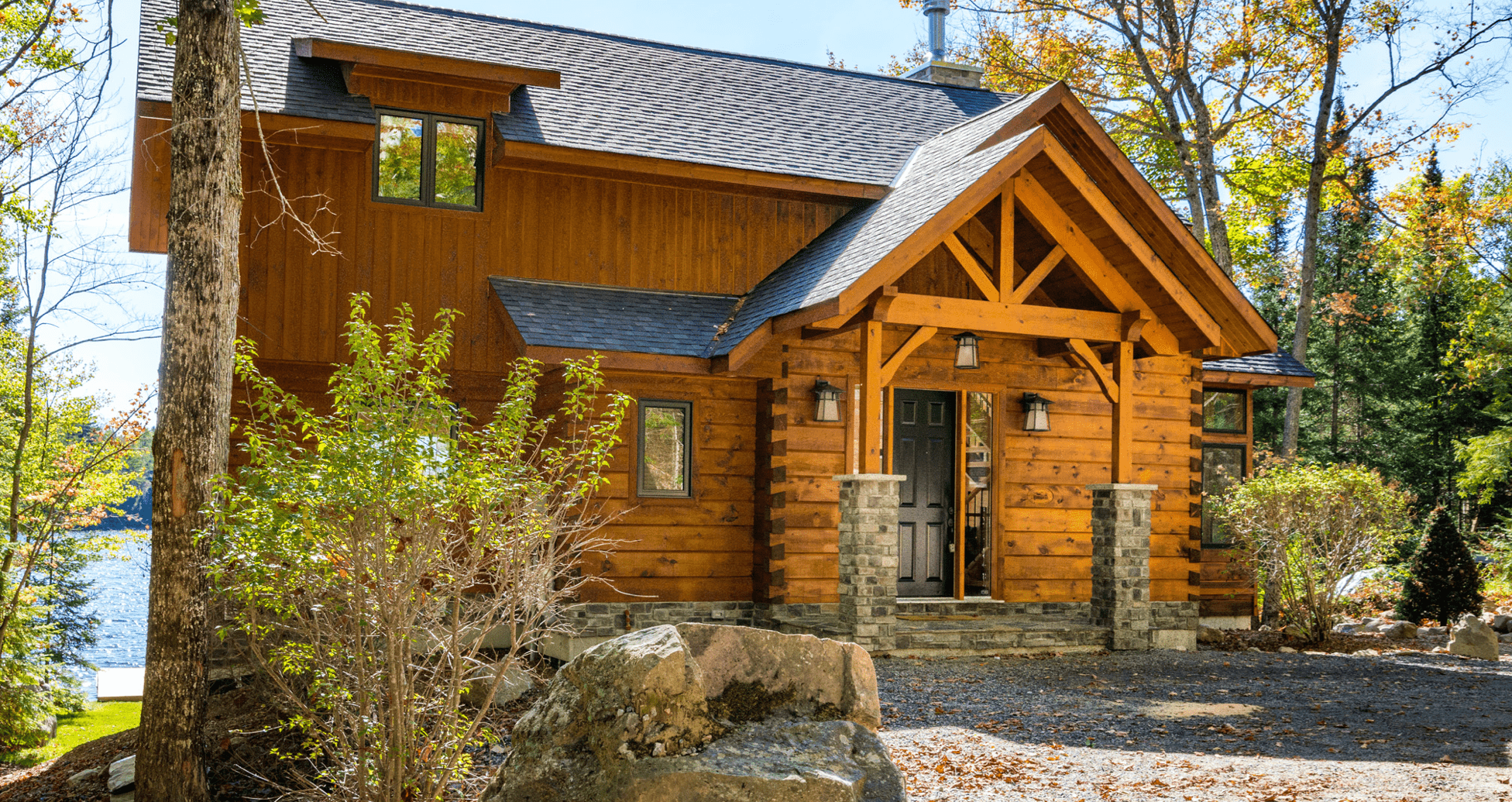 Cottage Collaboration: The Log Home That Brought 3 Housing Experts ...
