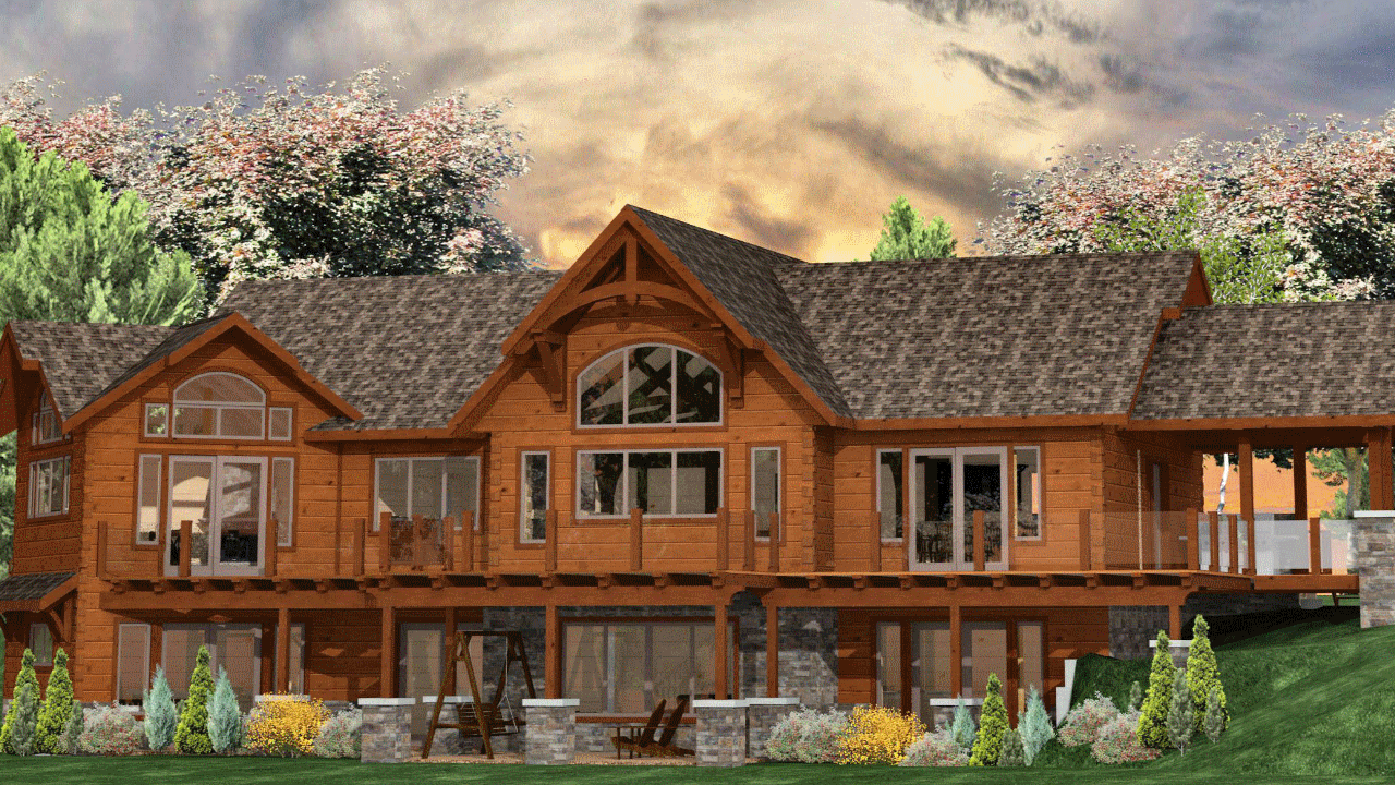 Maple Leaf II - 1867 Confederation Log and Timber Frame