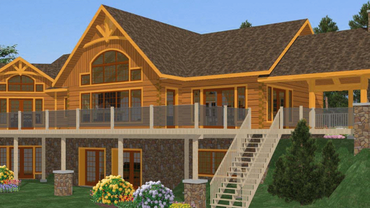 Maple Leaf - 1867 Confederation Log and Timber Frame